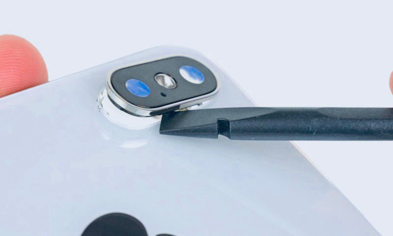 Заміна скла камери на iphone